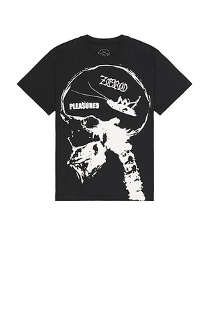 PLEASURES X Zero Skateboards Roaches T-shirt