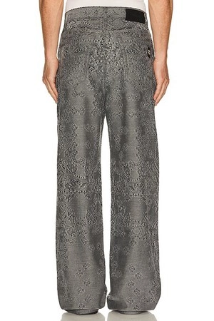 Amiri Ma Quad Bandana Baggy Jeans - Black