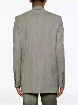 Rick Owens Single-breasted Blazer - Grey