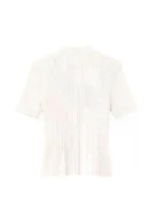 John Richmond Ribbed Short-sleeve Top