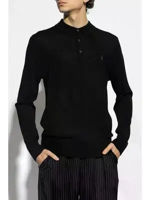ALLSAINTS Mode Polo Shirt - Black