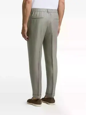 Peserico Linen Straight-leg Trousers