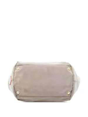Prada Canvas Canapa Logo Tote Bag - Brown