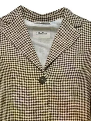 Max Mara Checked Blazer