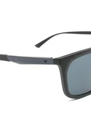 Emporio Armani Rectangle Frame Sunglasses