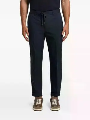 Peserico Drawstring Trousers - Blue