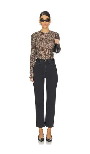 ANINE BING Sylvie Long Sleeve Top