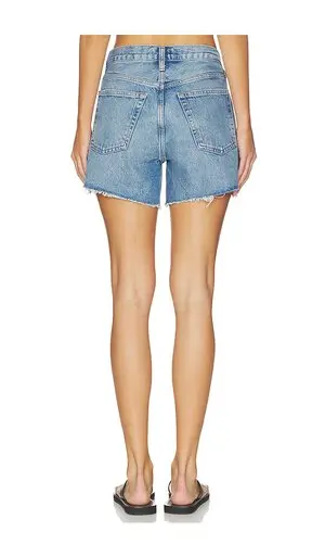 AGOLDE Parker Long Denim Shorts