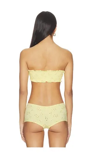 Free People X Revolve Full Bloom Bandeau - Lemon