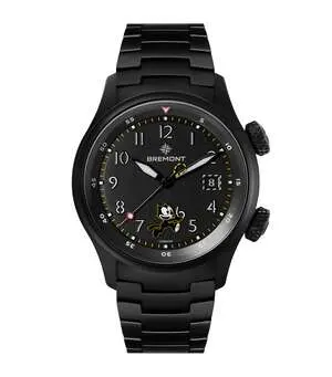 BREMONT Felix The Cat Titanium Altitude Mb Meteor Pilot's Watch - Black