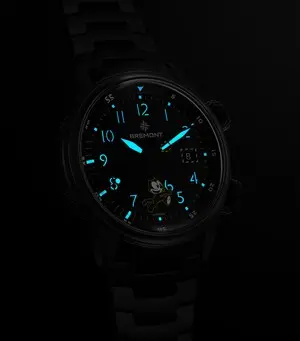 BREMONT Felix The Cat Titanium Altitude Mb Meteor Pilot's Watch