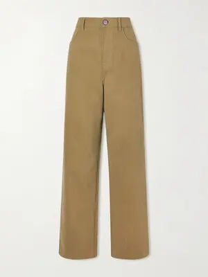 RÓHE High-rise Wide-leg Jeans