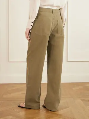 RÓHE High-rise Wide-leg Jeans