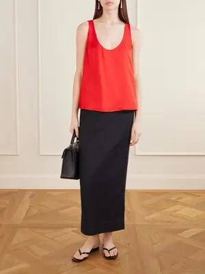 RÓHE Silk-satin Tank