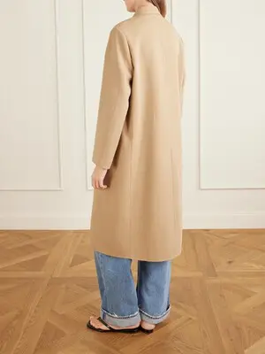 Auralee Wool-blend Gabardine Coat