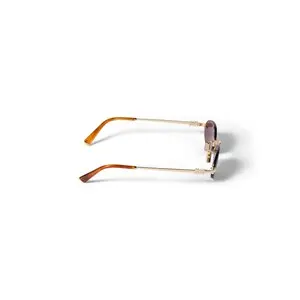 Miu Miu Oval Sunglasses - Ruby Lenses