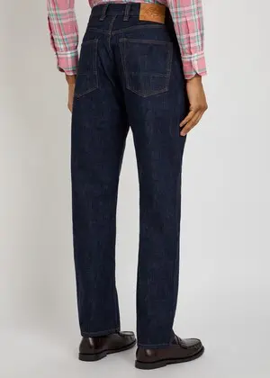 DRAKE'S Straight-leg Denim Jeans