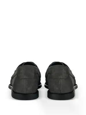 Brioni City Lace-up Boat Shoes