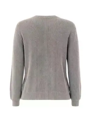 Armani Exchange Embroidered Ribbed Sweater