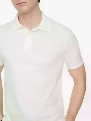 Burberry Cotton Polo Shirt With Knight Stamp