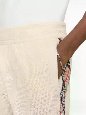 Burberry Check-trim Cotton Shorts
