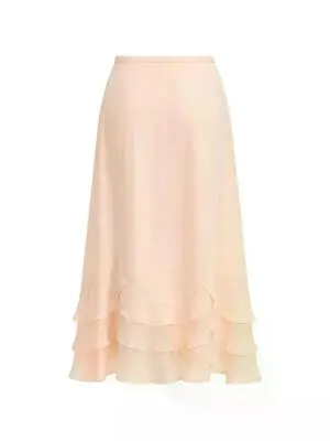 Simone Rocha Ruffled Midi Skirt