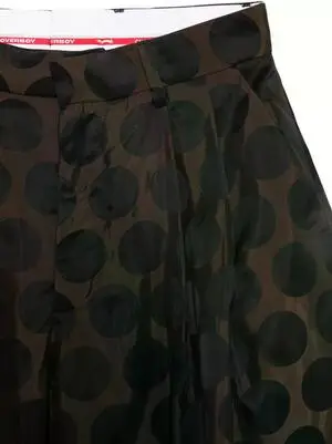 CHARLES JEFFREY Polka Dot Bermuda Shorts