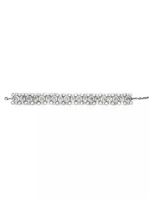 Blumarine Rhinestone Embellished Choker