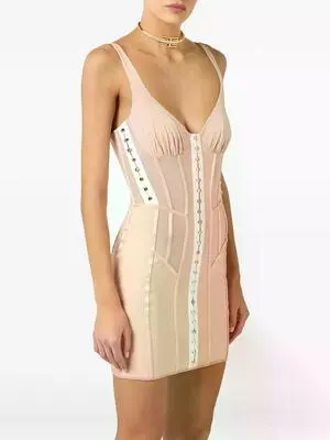 Elisabetta Franchi Bustier Mini Dress