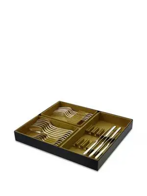 Christofle Spatours Sculpted Flatware Six-person Setting