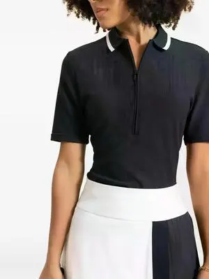 Goldbergh Cassia Ribbed Half-zip Top