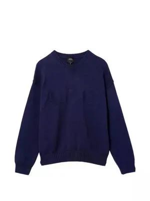 A.p.c. Logo Crewneck Sweater