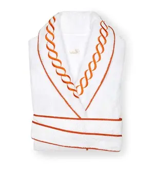 PRATESI Cotton Treccia Bathrobe Orange