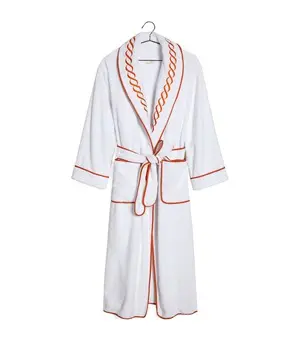 PRATESI Cotton Treccia Bathrobe - Orange