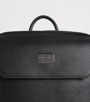Emporio Armani Leather Backpack