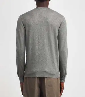 Ralph Lauren Purple Label Cashmere Crew Neck Sweater