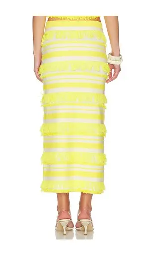 Simkhai Lula Knit Midi Skirt