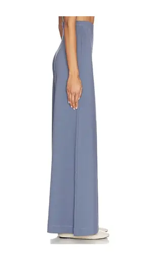 RIPLEY RADER Ponte Knit Wide Leg Pant - Blue