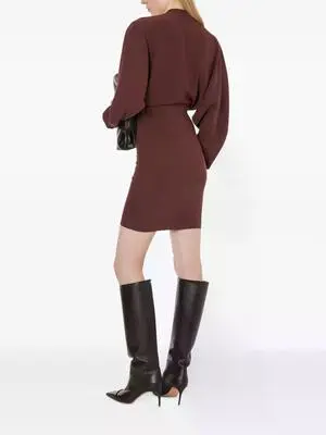 Philosophy Di Lorenzo Serafini V-neck Ruffled Mini Dress