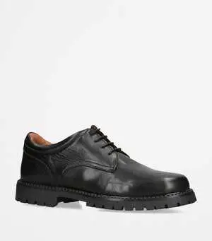 PAPOUELLI Leather Lace Up School Shoes
