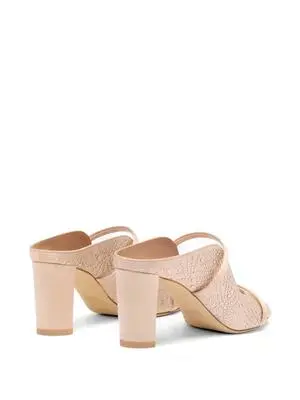 MALONE SOULIERS Norah Crystal Embellished Sandals - Pink