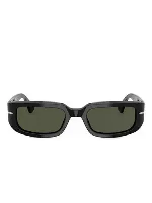 Persol Persol Rectangle Frame Sunglasses Black
