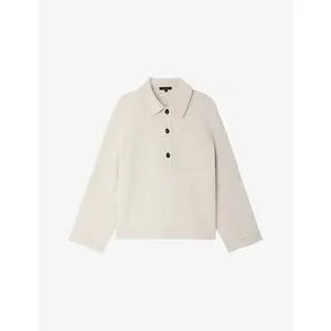 Soeur Austin Oversized Denim Shirt - Blanc Gres