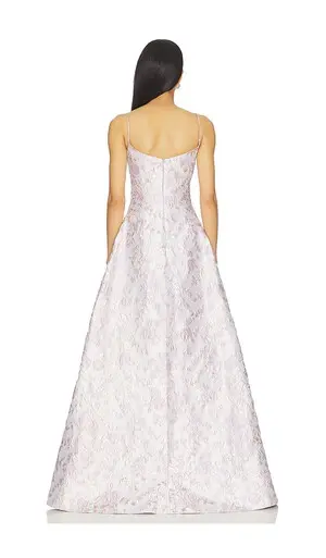 SAU LEE Jacinda Gown - Lavender