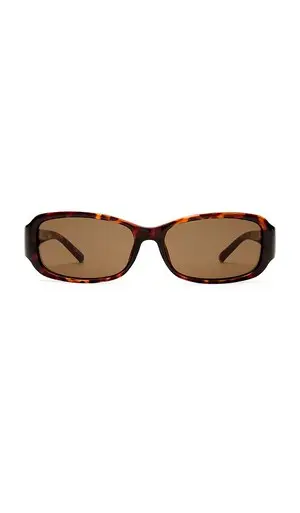 Le Specs Le Specs Gigglemug Sunglasses Brown
