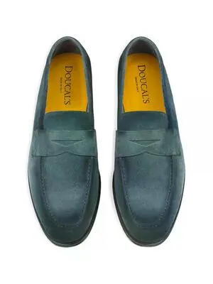 DOUCAL'S Horizon Suede Loafers - Blue