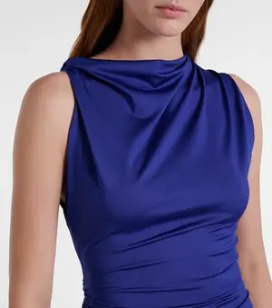 Victoria Beckham Asymmetrical Draped Gown