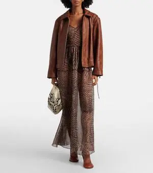 JACQUES WEI Leather Jacket