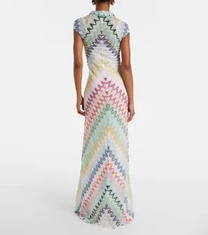 Missoni Zigzag Lame Maxi Dress