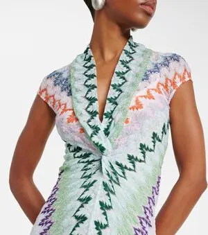 Missoni Zigzag Lame Maxi Dress